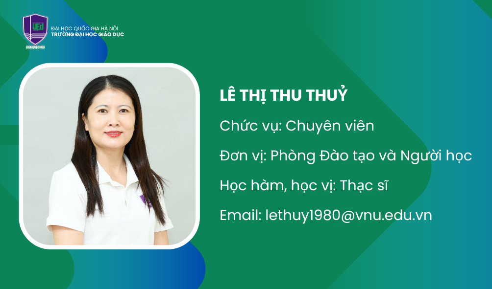 Phòng Đào tạo và Người học - Trường Đại học giáo dục